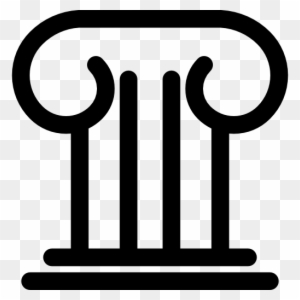 Greek Column Free Icon - Clipart Pillar Transparent Background - Free ...