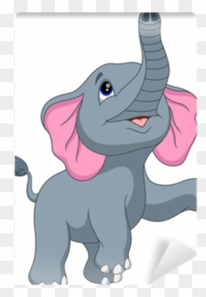 Elefant Tecknad - Free Transparent PNG Clipart Images Download