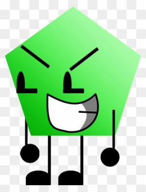 Green Pentagon - Inanimate Objects 3 Green Pentagon - Free Transparent ...