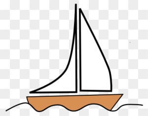 Sailboat 1 Clip Art At Clker - Boat Clip Art - Free Transparent PNG ...