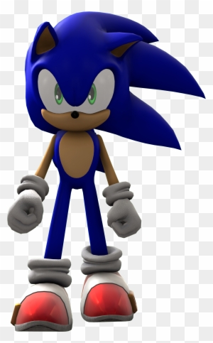 Sonic Running Pose Render By Nikfan01 - Sonic The Hedgehog Running ...