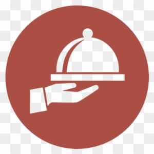 Service Clipart Hotel Icon Room Service Clip Art Red - Food Service ...