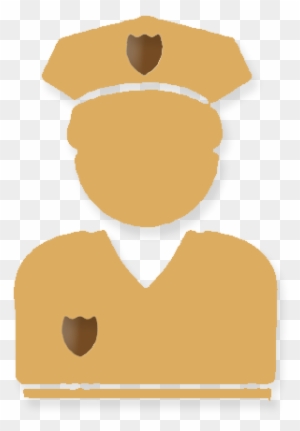 Police Officer Security Guard Illustration - Angry Security Guard ...