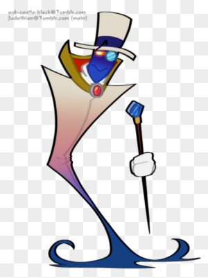 Super Paper Mario Count Bleck Human