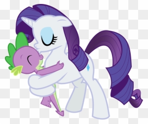 Rarity Kissing Spike By Exe2001 On Deviantartrarity - My Little Pony ...