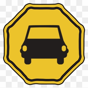 Car Road Sign Design - Illustration - Free Transparent PNG Clipart ...