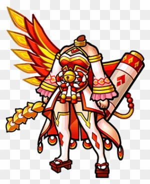 Gear-phoenix Gown Render - Unison League Phoenix Gear - Free ...