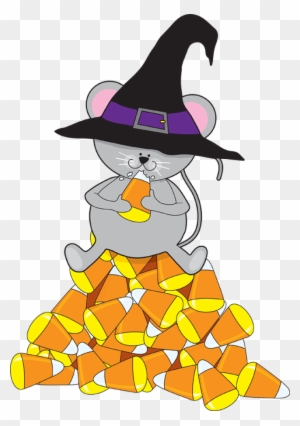 Mouse Eating Candy Corn - Candy Corn Clip Art - Free Transparent PNG ...