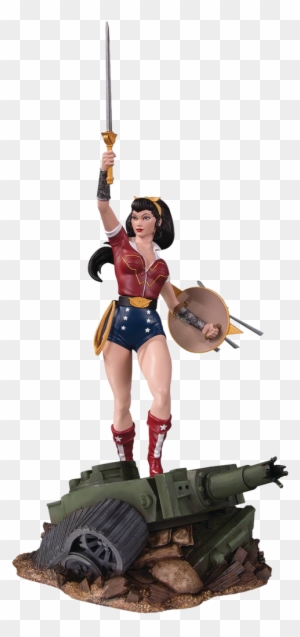 Dc Bombshells Wonder Woman Deluxe Statue - Dc Bombshells Wonder Woman ...