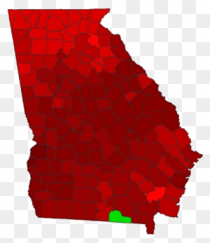 Us Map Counties 2016 Election - Georgia 2016 Presidential Election ...