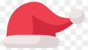 Red Santa Claus Hat Flat Icon 10 Transparent Png - Santa Claus Hat Icon ...