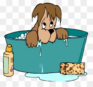 Dog Bath Clipart - Free Animated Gifs Dogs - Free Transparent PNG ...