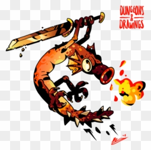 Firenewt Firenewts Are Relatives To Lizardfolk, But - Dungeons ...