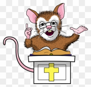 Preacher Mouse - Preacher Mouse - Free Transparent PNG Clipart Images ...