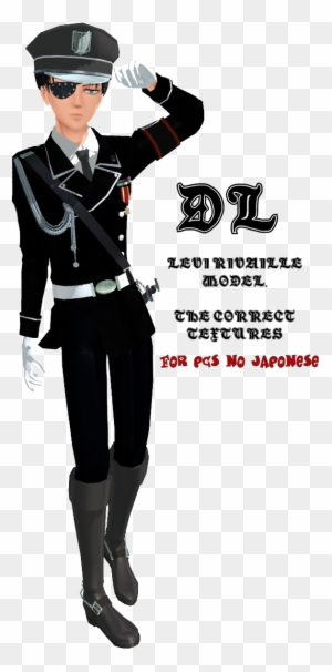 Mmd Levi Model - Free Transparent PNG Clipart Images Download
