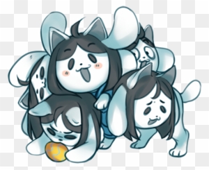 Undertale Whiskers Dog Like Mammal White Cartoon Black - Undertale ...