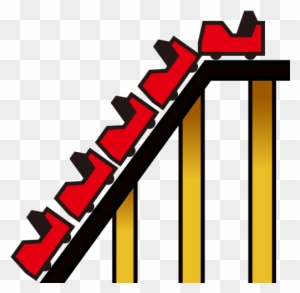 Roller Coaster - Roller Coaster Emoji Png - Full Size PNG Clipart ...