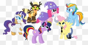 Fusion Of The Mane 6 By Osipush - My Little Pony Mane 6 Fusion - Free ...