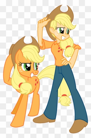 Applejack By Trinityinyang - My Little Pony Applejack Human - Free ...