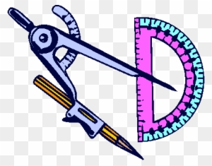 Compass Royalty Free Vector Clip Art Illustration - Protractor Compass ...