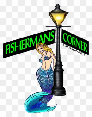 Welcome To Fishermans Corner Seafood Restaurant In - Illustration ...