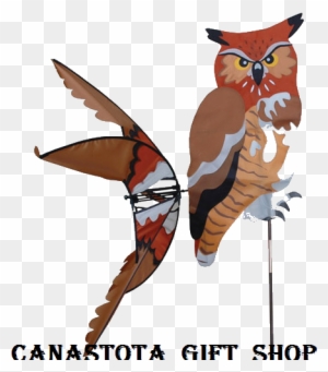 Great Horned Owl Bird Spinners Upc - Premier Designs Great Horned Owl ...