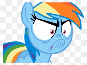 Ice Water - Rainbow Dash Angry Gif - Free Transparent PNG Clipart ...