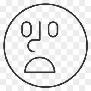 Skeptical Face Icon