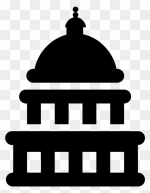 Political Podium & Capitol Building - House Of Congress Icon - Free ...
