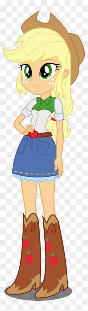 Eqg Applejack By Xebck - Mlp Equestria Girls Applejack - Free ...