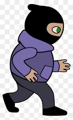 1 - Burglar Animated Gif - Free Transparent PNG Clipart Images Download