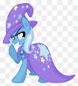 Vector Of Trixie From Mlp - My Little Pony Trixie Scared - Free ...