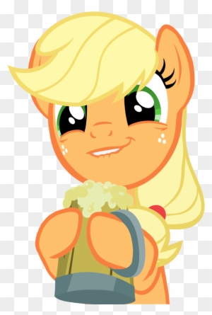 Paragonaj 153 20 Applejack Cider Face Vector By Paragonaj - Mlp ...