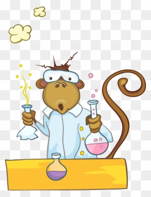 Cartoon Chemistry Illustration - Experiments Cartoon - Free Transparent ...