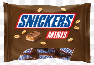 Snickers Mini Chocolate Bag 150g - Free Transparent PNG Clipart Images ...