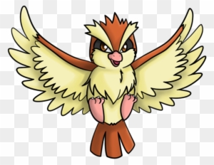 #016 Pidgey Used Gust And Sand Attack - Pidgey Art - Full Size PNG ...