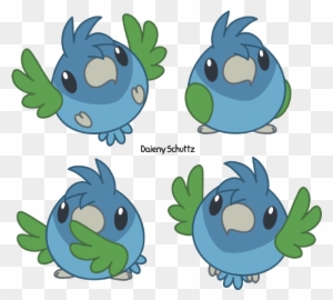 Chibi Parrot By Daieny - Drawing - Free Transparent PNG Clipart Images ...