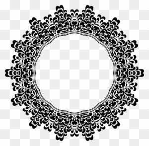 Ornamental Round Frame Large - Decorative Circle Frame Png - Free ...