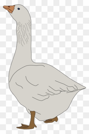 Goose Clip Art At Clker Com Vector Clip Art Online - Goose Clipart For ...
