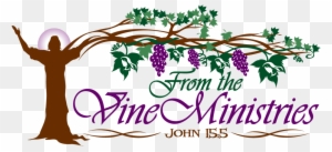 From The Vine Ministries - Jesus Is The Vine - Free Transparent PNG ...