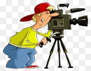 Camera Crew Clipart 3 By John - Photographer Cartoon - Free Transparent ...