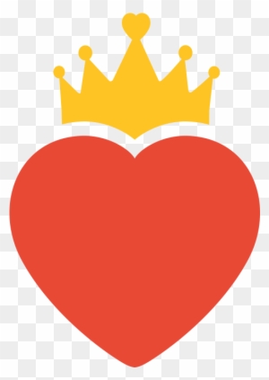 Heart Of Queens - Queen Of Hearts Symbol - Free Transparent PNG Clipart ...