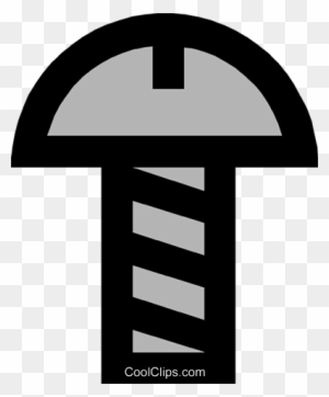 Screw Symbol Royalty Free Vector Clip Art Illustration - Screw - Free ...