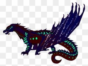 Wof Sea/sky/night Adopt - Blue Wings Of Fire - Free Transparent PNG ...