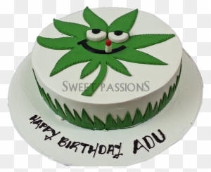 Weed Cake - Weed Birthday Cake Png - Free Transparent PNG Clipart ...