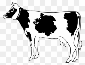 Cartoon Cow Side View - Free Transparent PNG Clipart Images Download