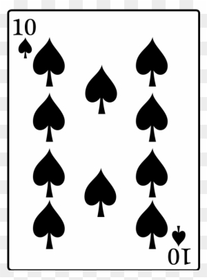 Individual Playing Card Clipart