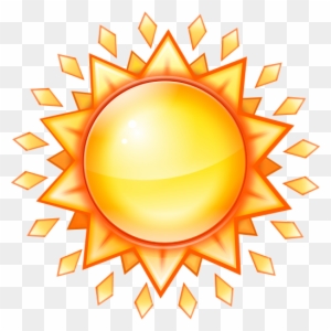 Hot Sun Icon - Partly Cloudy Icon - Free Transparent PNG Clipart Images ...