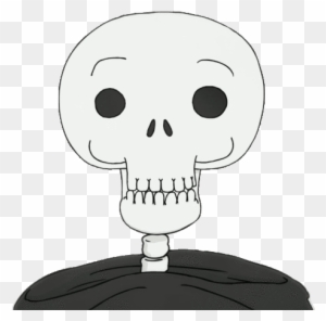 Skeleton Wink Gif - Free Transparent PNG Clipart Images Download