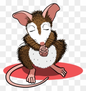 Praying Mouse - Praying Animal Clip Art - Free Transparent PNG Clipart ...